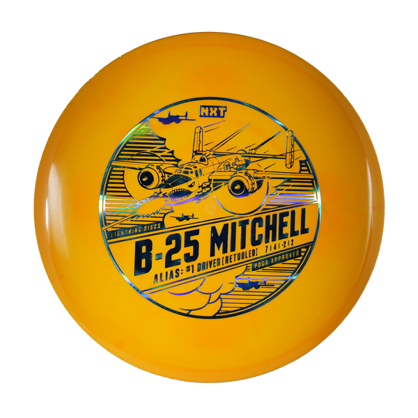 Lightning NXT B-25 Mitchell #1 Driver – bespokediscgolf