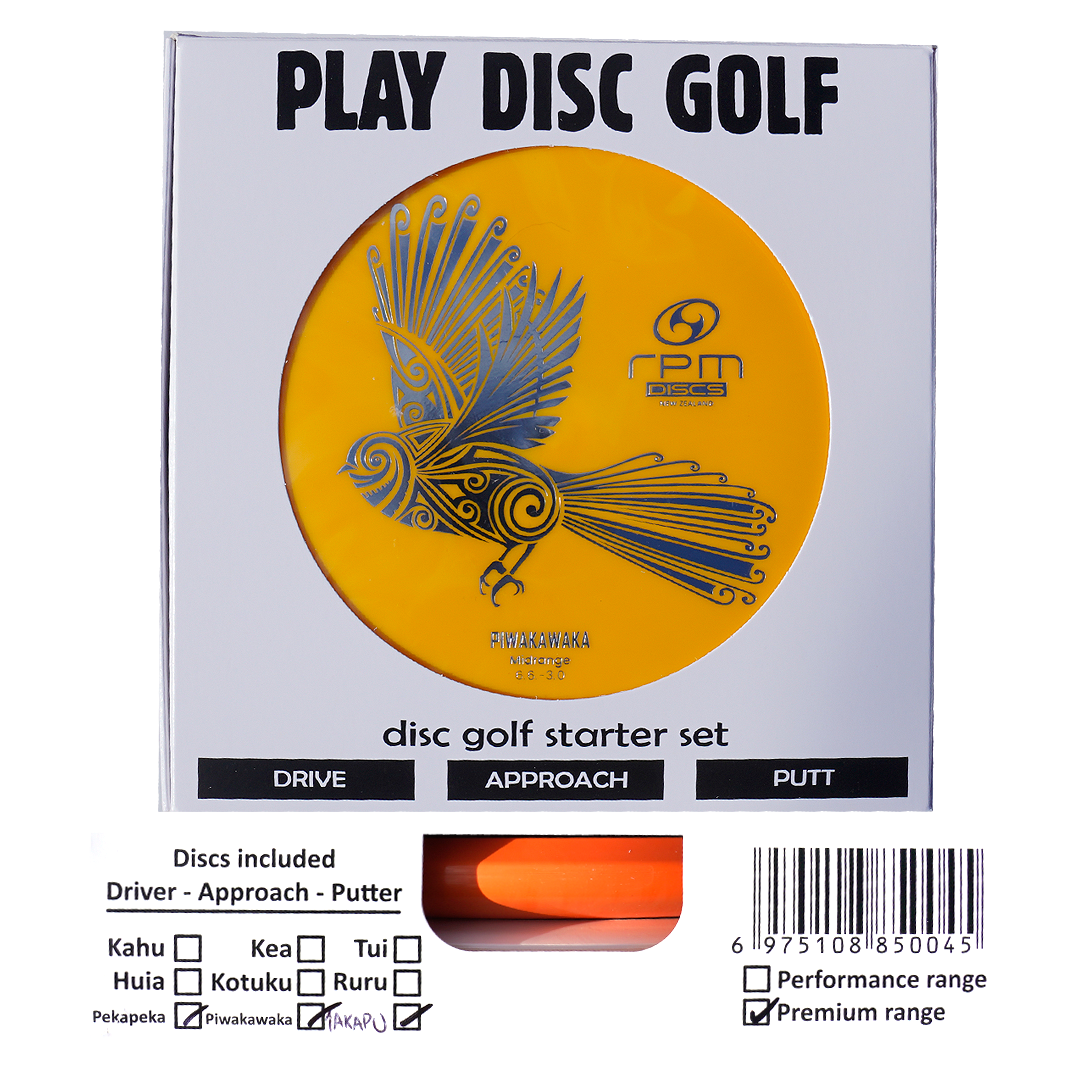 RPM Premium 3-Disc Starter Set – bespokediscgolf