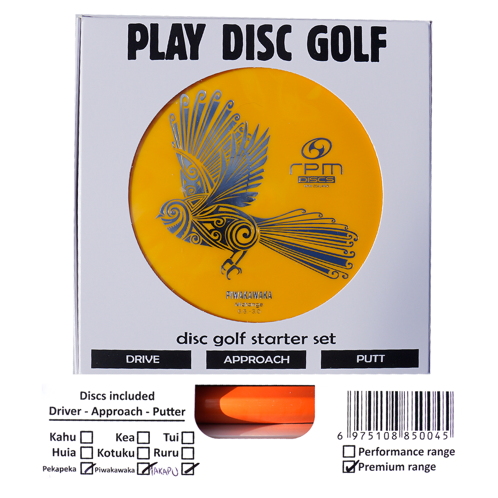 RPM Premium 3-Disc Starter Set – bespokediscgolf